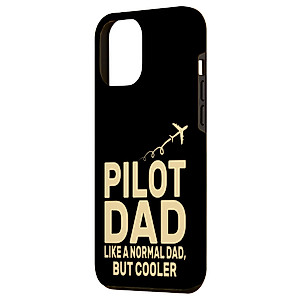 iPhone 14 Pro Max Funny Pilot Art For Dad Pilot Aviation Airplane Humor Pilot Case