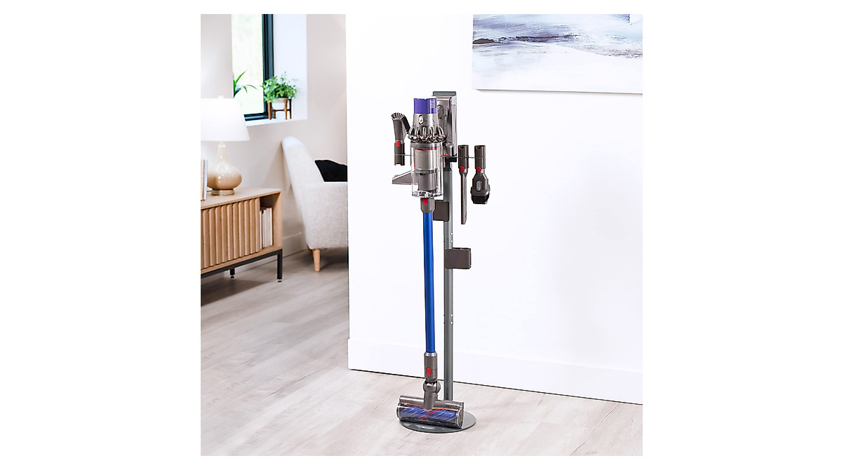 Dyson Vacuum Floor Stand for V6-V15 | Organize & Charge Easily