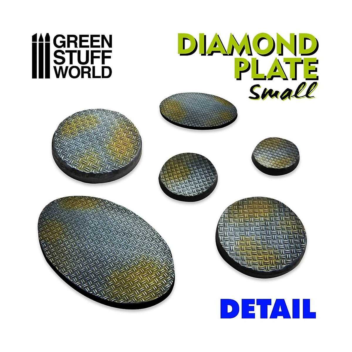 Green Stuff World Rolling Pin – Diamond Plate Small 2510