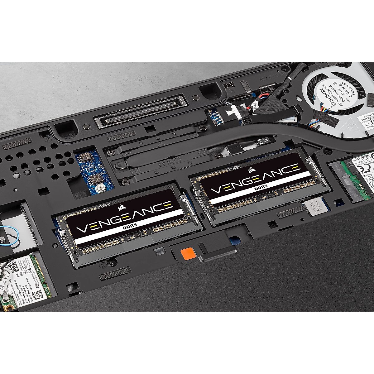 CORSAIR VENGEANCE SODIMM DDR5 RAM 64GB (2x32GB) 4800MHz CL40 Intel XMP iCUE Compatible Computer Memory - Black (CMSX64GX5M2A4800C40)
