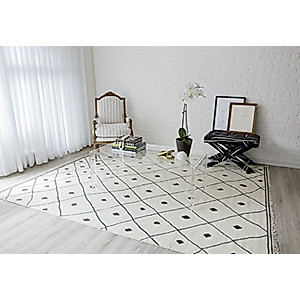 Erin Gates by Momeni Thompson Appleton Ivory Hand Woven Wool Area Rug 7'6" X 9'6"