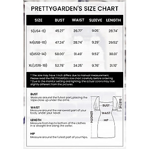 PRETTYGARDEN Women's Off The Shoulder Babydoll Dress Short Puff Sleeve Casual A Line Ruffle Summer Dresses (Plaid Rose Red,Medium)