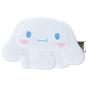 Sanrio N-1606-950181 Cinnamoroll Bangs Clip, Approx. 2.4 x 0.4 x 1.2 inches (6 x 1 x 3 cm), ABS Resin, Set of 2
