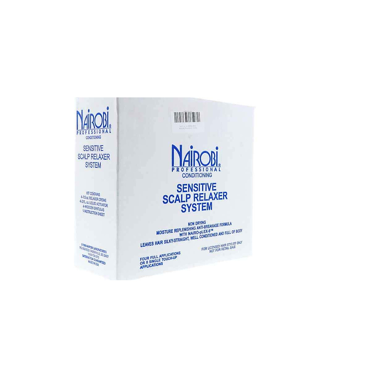 Nairobi Conditioning Sensitive Scalp Hair Relaxer Kit, 4 Count by Nairobi