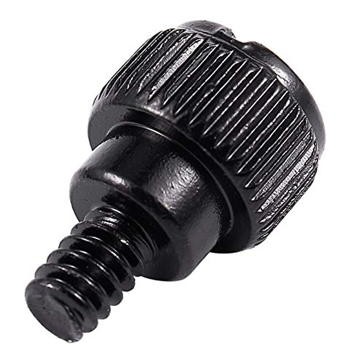 QJKW Screw 32x6mm Desktop Computer PC case case Thumbscrew Black 100 pcs Robust and Easy to use (Color : Black)