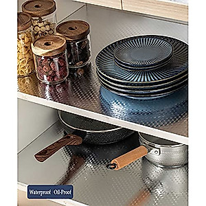 Kitchen Backsplash Wallpaper Aluminum Foil Wall Sticker(15.7×118.1inch)