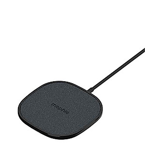 mophie 15W Universal Wireless Charge Pad, Qi-Compatible Charger for Samsung Galaxy, Google Pixel, Apple iPhone 11/12/13 (Mini, Pro, and Pro Max), iPhone XR/XS/SE/ 8 (Black)