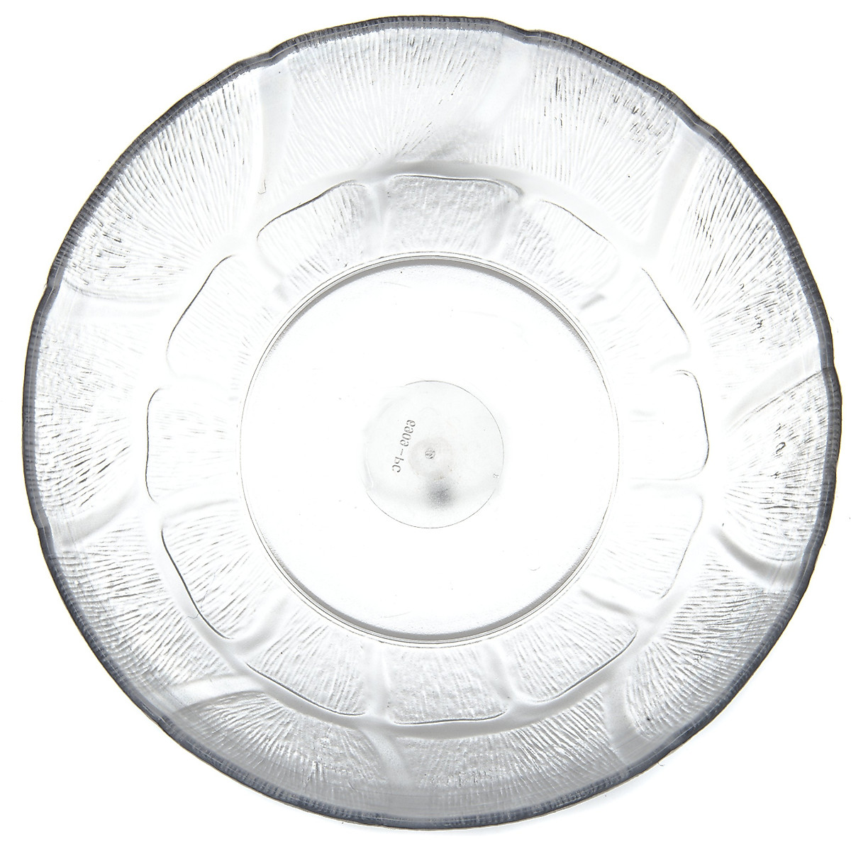 Carlisle FoodService Products Petal Mist Plastic Bowl, 9 Inch Diameter for Catering, Buffets, Restaurants, Polycarbonate (Pc), 2.4 Quarts, Clear, (Pack of 12)