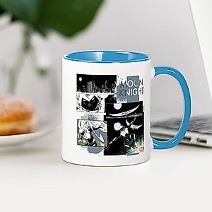 CafePress Moon Knight Panels Mug Ceramic Coffee Mug, Tea Cup 11 oz