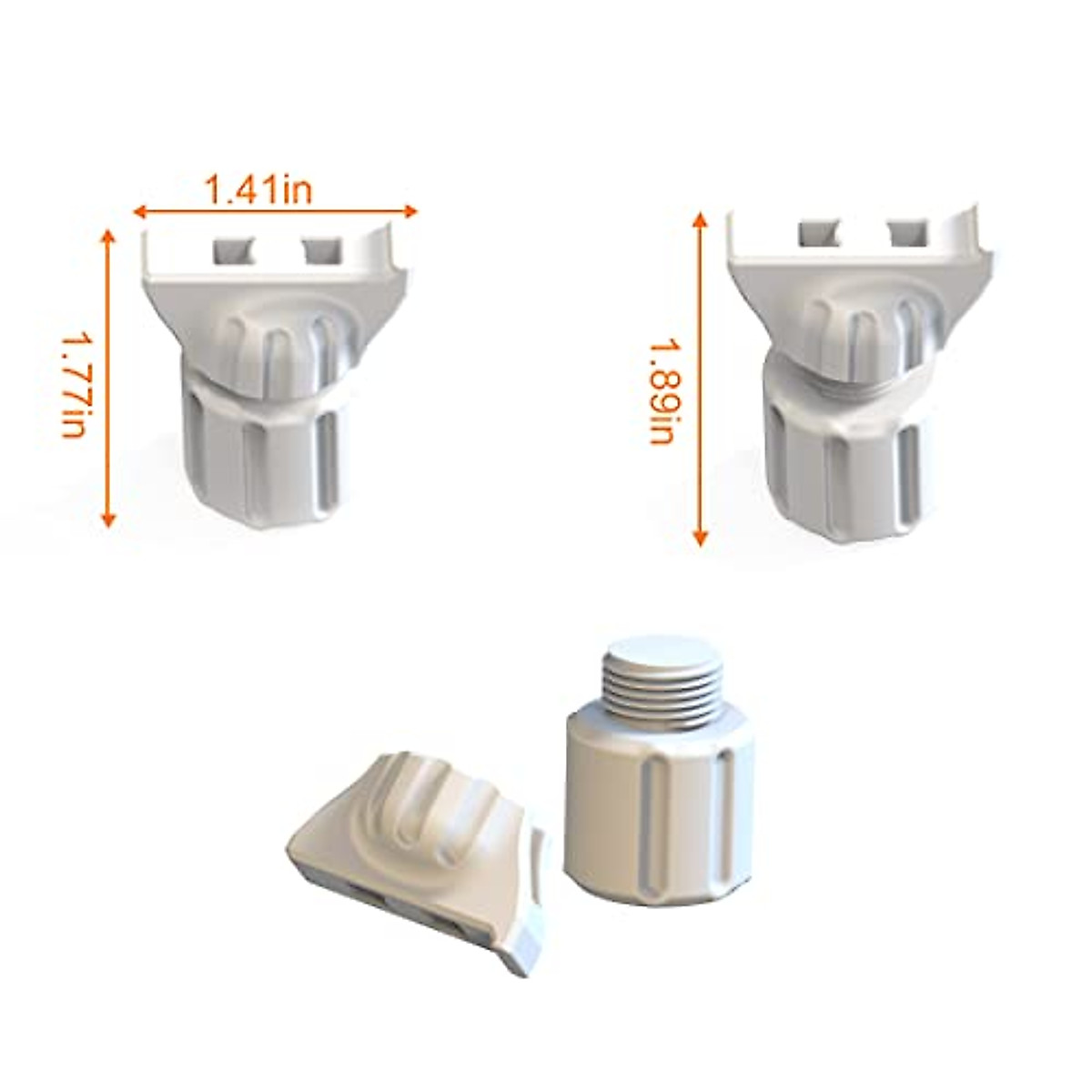 GEOCCI Adjustable Height Clamp Arm Brace for Work Sharp Precision Adjust Knife Sharpener（White）