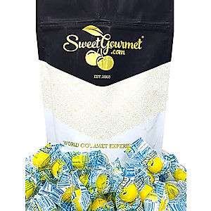 SweetGourmet Original LemonHead Candy Wrapped Bulk | 1 Pound