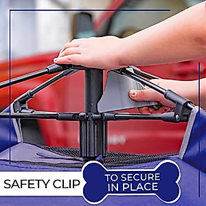 POP 'N GO Pet Playpen for Dogs and Cats - 39 x 33 Inch Dog Tent w/Carrying Bag - Outdoor Cat Enclosures Pets - Dog Travel Accessories for Camping - Navy