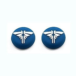 2Pcs Analog Thumb Grip Stick Cover, Dualsense Wireless Controllers Game Remote Joystick Cap, Fantastic Non-Slip Silicone Handle Protection Cover for PS5/PS4/Xbox one/360/NS PRO (Wings)