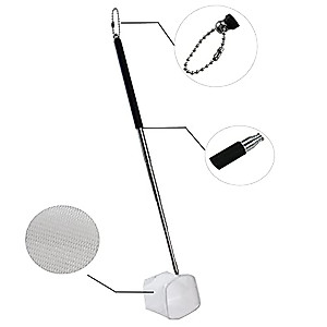 AQUANEAT Aquarium Shrimp Net,Fish Net Aquarium Betta,Brine Shrimp Net with Extendable Handle (Circular, 2 Inch)