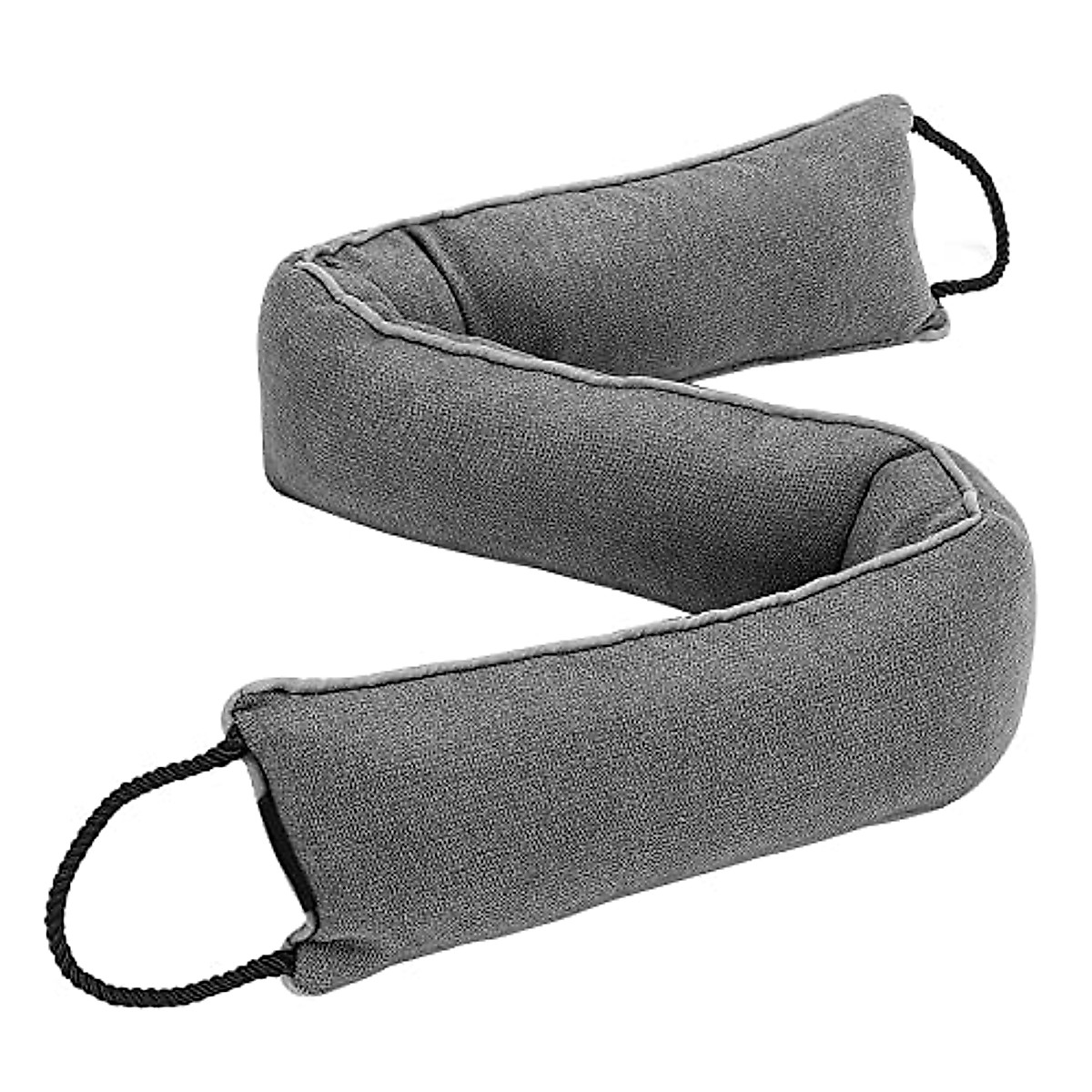 LONGTM Under Door Draft Stopper 36inch, Under Door Noise Blocker Door Snake Draft Stopper Weighted Saving Energy Under Door (Dark Grey) 2LBS