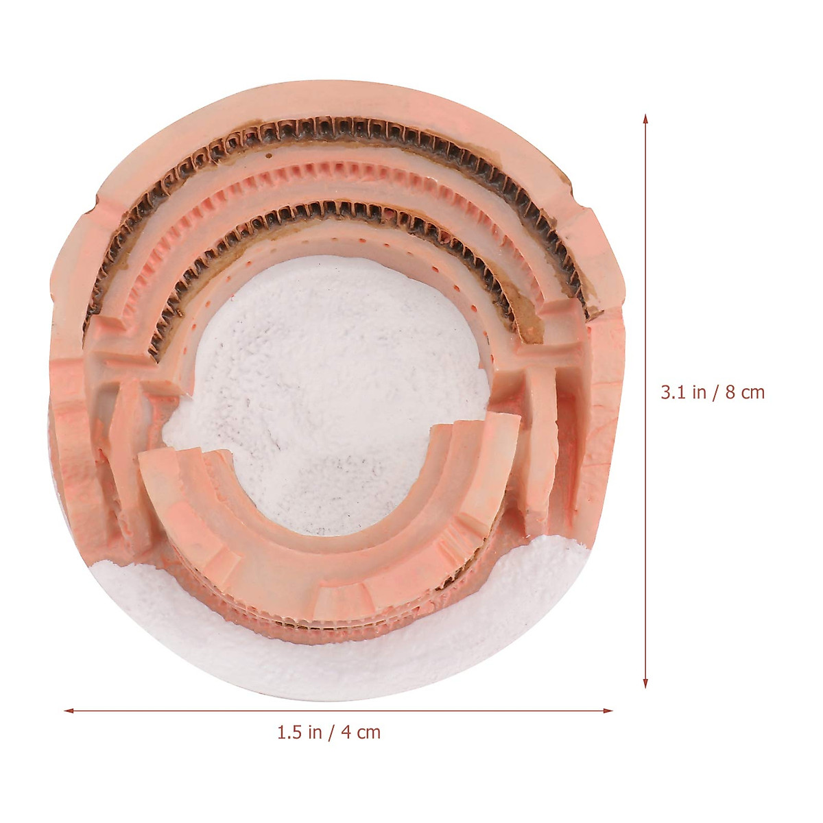 WINOMO 1pc Colosseum Resin Crafts Mini Decor Miniture Decoration Miniature Decoration Sand Table Ornament Miniature Scene Decor Dining Table Bonsai Sand Set Decorate Model