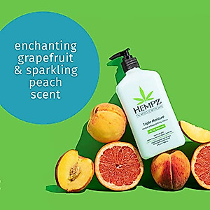 Hempz Triple Moisture Herbal Whipped Body Crème Lotion Moisturizer, 17 Fl Oz (Pack of 2)