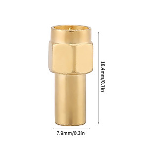 5pcs Coaxial Terminators SMA Male Connector RF Coaxial Matched Terminator Termination Load 50 Ohm 2W SMA Terminator