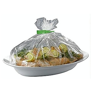 PanSaver 100 Count EZ Clean Slow Cooker Liners and Cooking Bags Perfect For Cholent, Stews, Fish and Soups 3 to 6 Quart or 9x13 inch Oven Trays