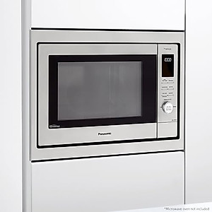 Panasonic 24-inch Microwave Trim Kit, Stainless Steel, for use with 1.2 cu ft NN-CD87KS Panasonic Microwave Oven – NN-TK81KCS
