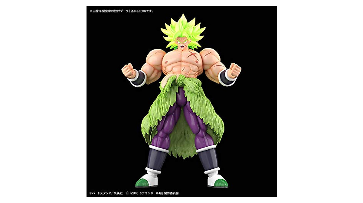Super Saiyan Broly Model Kit from Dragon Ball Super | Build & Customize