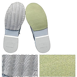 ONAIC Bowling Shoes for Adult Girls Boys Lightweight Leather Lawn Bowl Trainers Non-Slip Plus Size,White,3.5