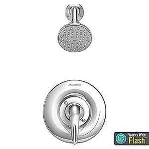 American Standard TU385507.002 Reliant 3 Trim Kit with Water-Saving Shower Head and Cartridge, Polished Chrome