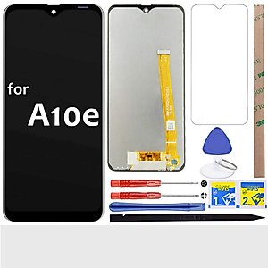 for A10e LCD Screen Replacement Touch Digitizer Display for Samsung Galaxy A10e 2019 A102 SM-A102U SM-S102DL SM-A102U1 SM-A102W 5.83"(5.83 inch-Black)