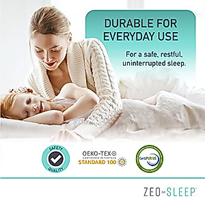 ZEO-SLEEP 1.5-inch Mattress Topper - Queen Size Memory Foam Mattress Topper - Balanced Support Mattress Topper for Back Discomfort 75 x 38 x 1.5 inches