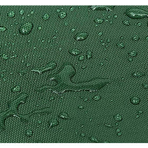 J&C 3 Seats Patio Loveseat Bench Cover Waterproof Dust-Proof Lounge Porch Sofa Protective Outdoor Furniture Set Covers for Garden Loveseat (green-74.6x26x35)