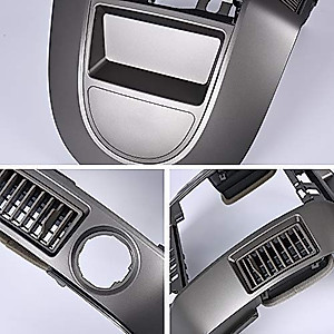 G-PLUS Center Dash/Radio Ac Bezel -W Spkr Bezel Compatible with 2004 2005 2006 OEM Nissan Titan/Armada 682578S800