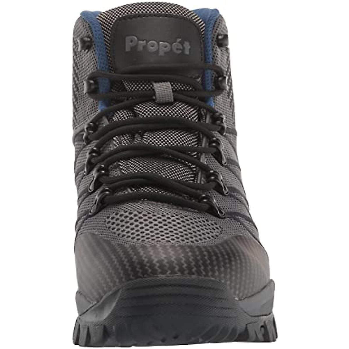 Propét mens Traverse Hiking Boot, Grey/Black, 9.5 XX-Wide US