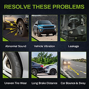 AUTOSAVER88 Front Complete Struts & Rear Shock Absorbers Compatible with 2007-2012 Exc. Hybrid 2013 Altima S 2.5L Coupe