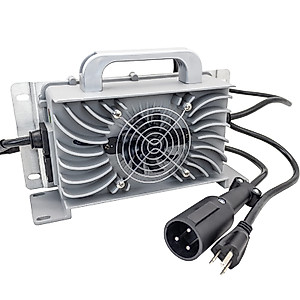 CAPTOK 48V 15AMP Club Car Waterproof Battery Charger for 48 Volt Golf Carts