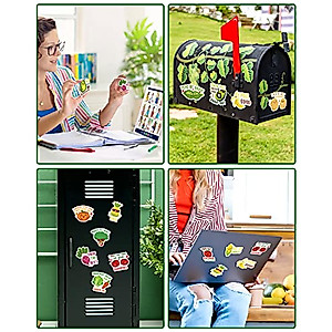 16PCS Funny Fridge Magnets Veggie and Fruit Puns Cute Magnets Vegetables Refrigerator Magnets Vegan Decorative Magnets Fun Magnets for Fridge Office School Whiteboard Magnet Stickers for Adult