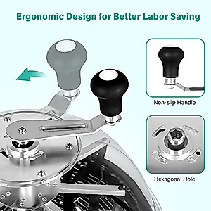 iPower 16-Inch Bud Leaf Bowl Trimmer Twisted Sharp Stainless Steel Blades for Hydroponics with Upgraded Gears, Orange Pruner, 6.5” Gardening Hand Scissors