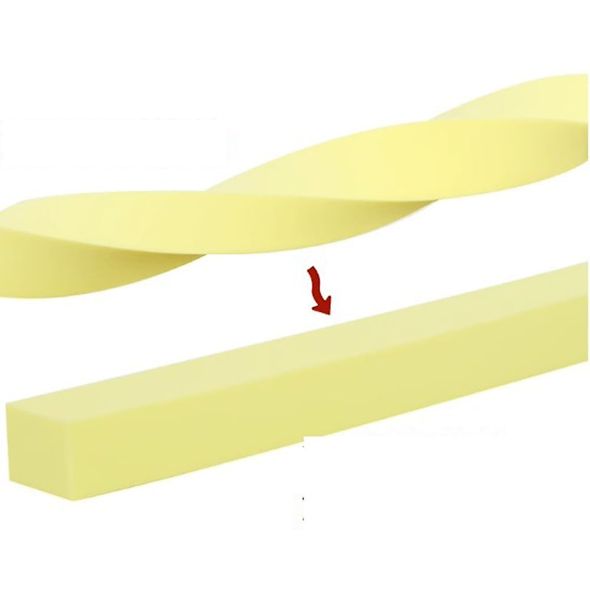 YUURO L Shape Foam Fill The Gap Between Mattress and Wall,Dorm Bed Gap Filler DIY Cut Furniture Gap Filler,Sofa Gap Filler,Stop Losing Phone,200cm (79x2 inch)