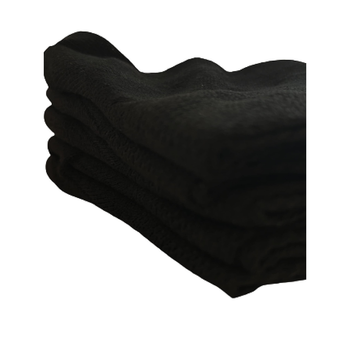 Socks for men 100% cotton, black 3-Pairs L (10-12)