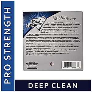 Black Diamond Stoneworks NEX-GEN Natural Stone Penetrating Sealer: Seals & Protects; Granite, Marble, Travertine, Limestone and Grout. 1-Quart AND Stone & Tile Intensive Cleaner 1-Quart