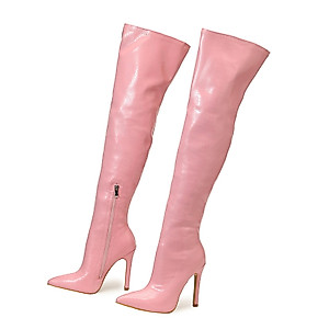 boots for women knee high, fashion stiletto boots inner stretch knee high stiletto boots tall western boots for women tan cowboy boots