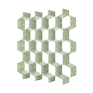 Arinda Honeycombs Drawer Organizer Adjustable Clapboard Divider Separator DIY Drawer Divider Partition Storage Underwear Socks Bras Ties Belts Scarves Baby Clothes Organizer
