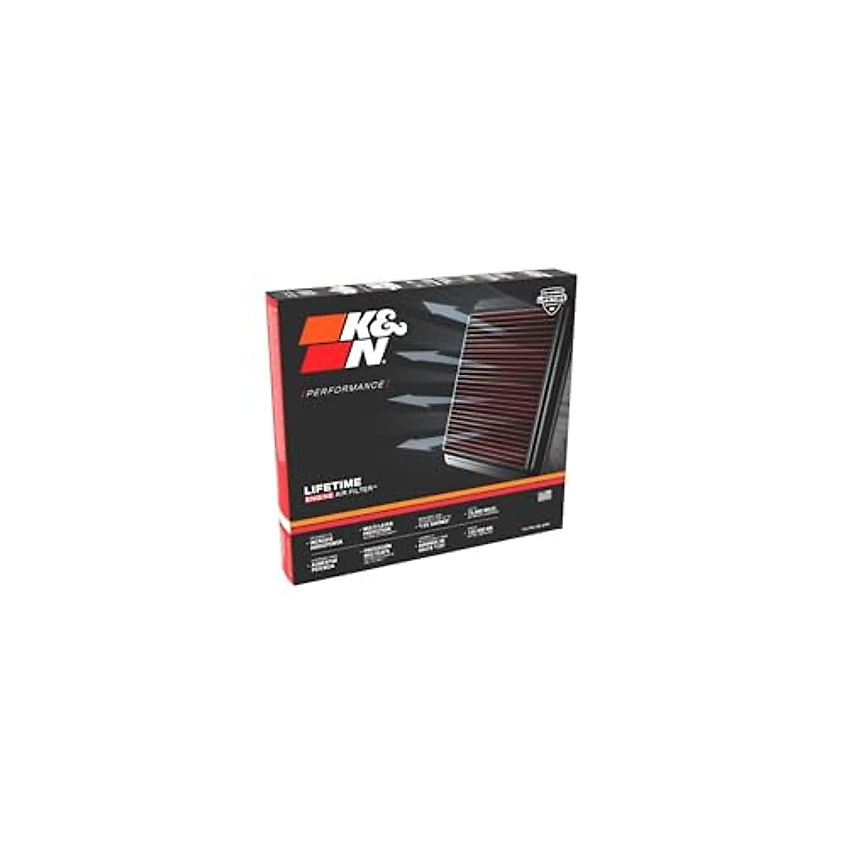 K&N Engine Air Filter: Increase Power & Towing, Washable, Premium, Replacement Air Filter: Compatible with 1997-2011 Ford/Mercury/Mazda (Ranger, Explorer, Mountaineer, B2300, B3000, B4000), 33-2106-1