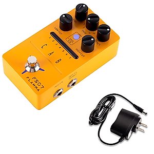 FLAMMA FS07 Cabinet Simulation Pedal with 9V 300mA Power Supply