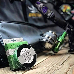 Muzzy 1078 Bow Fishing Line Lime Green 200 Braided 100' Spool