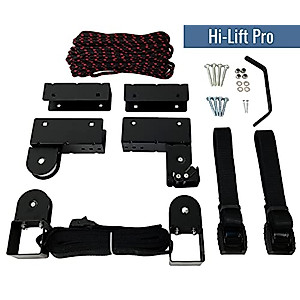 StoreYourBoard Ladder Ceiling Storage Hoist, Hi Lift Home and Garage Organizer Pulley Rack, Pro