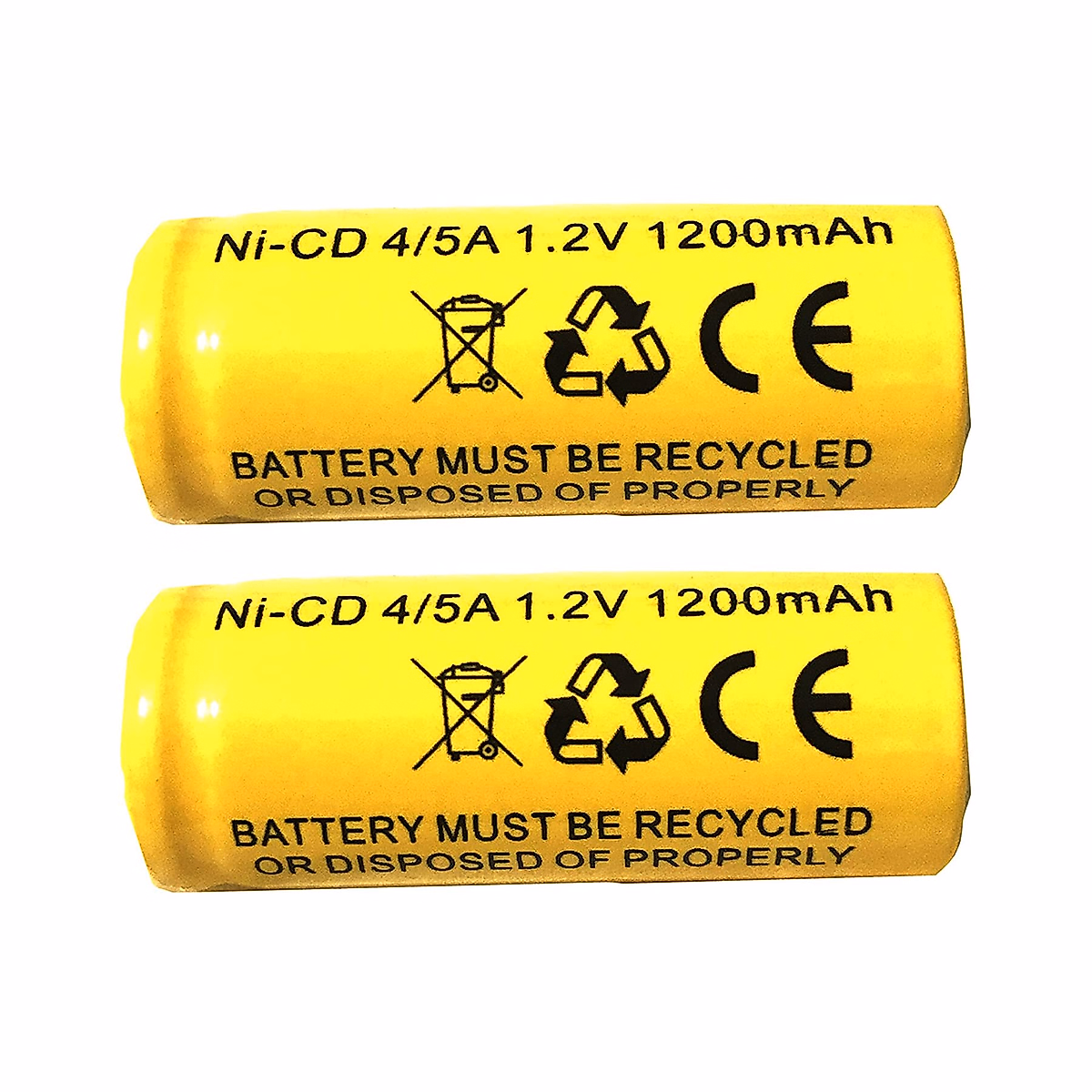 Lithonia ELB-1210N 1.2v 1200MAH NiCad Battery Exit Sign Emergency Light ELB-1201N ELB 1210 ELB 1201 ELB1210 ELB1201 ELB1210n ELB1201n ASC0086 KR-1500AUL KR1100AE KR-1200AUL Nickel Cadmium