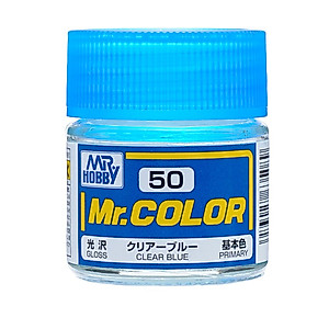 GSI Creos Mr. Color C50 Clear Blue (Gloss) Paint (Japan Import)