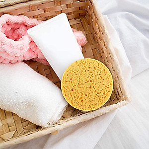 52-Count Facial Sponges Compressed Facial Cleaning Sponges, Face Cleansing Sponge SPA Massage Sponges Cleaning Exfoliating Sponge for Face