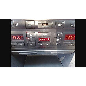 Decal USA Brand FITS Audi A6 AC Button Repair Overlays Audi A6 Climate Control Decals 98-06