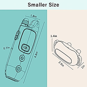 PATPET Dog Shock Collar with Remote - 3 Modes Rechargeable Shock Collar for 2 Dogs, IPX7 Waterproof Dog Training Collar with Remote Security Keypad